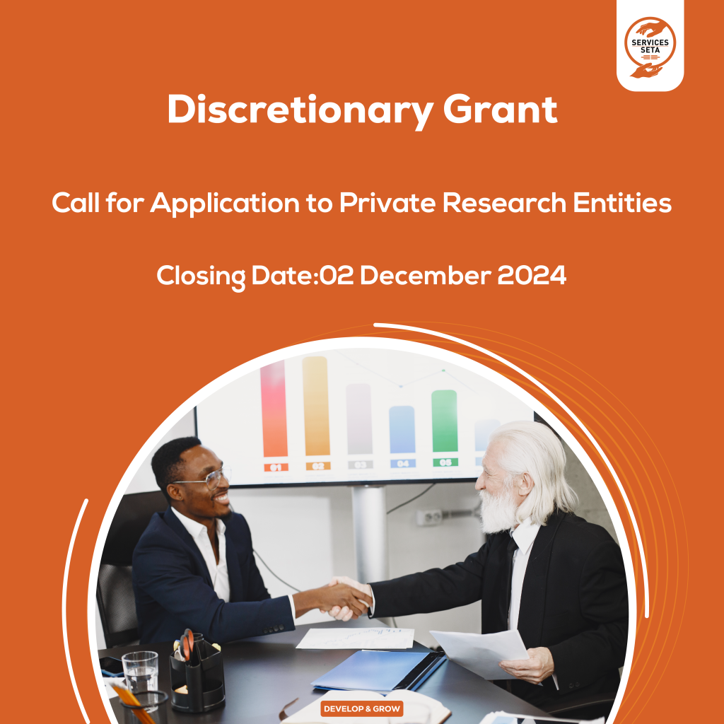 Discretionary Grants: Call for Applications – Services SETA Website