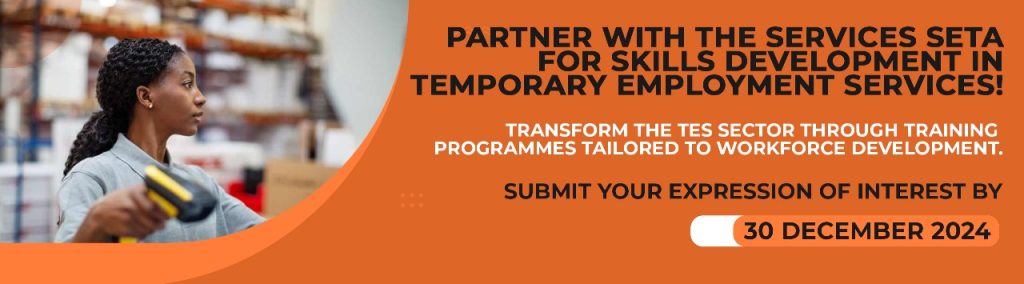 Collaborate with the Services SETA to Strengthen Skills in Temporary ...