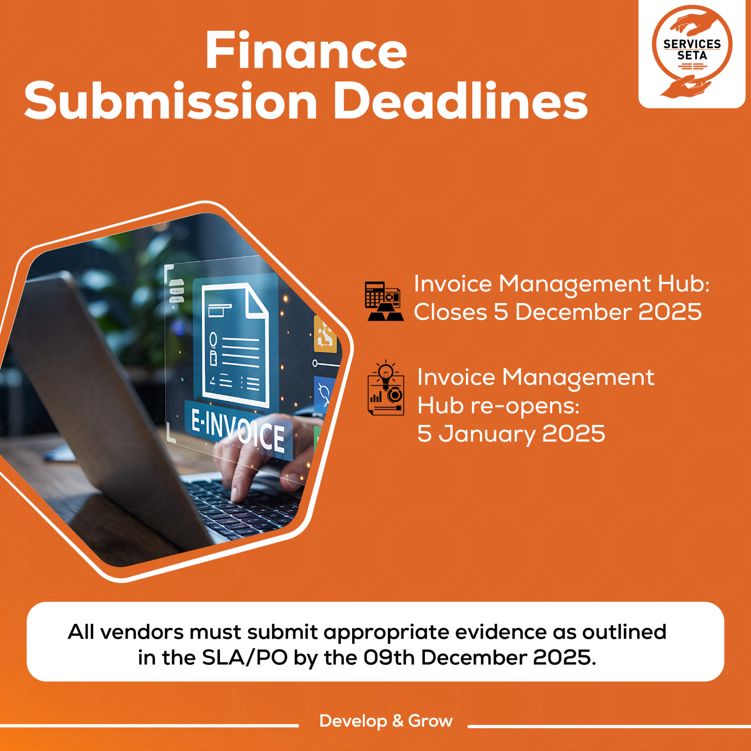 2025 – Services SETA Website